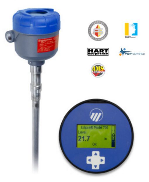 GMS Eclipse Model 700 Guided Wave Radar Level Transmitter - MIDMAC ...