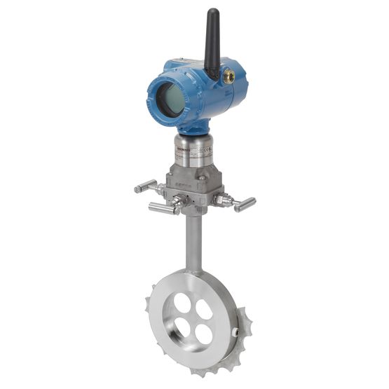 EMERSON 3051SFC Wireless Compact Conditioning Orifice Plate Flow Meter ...