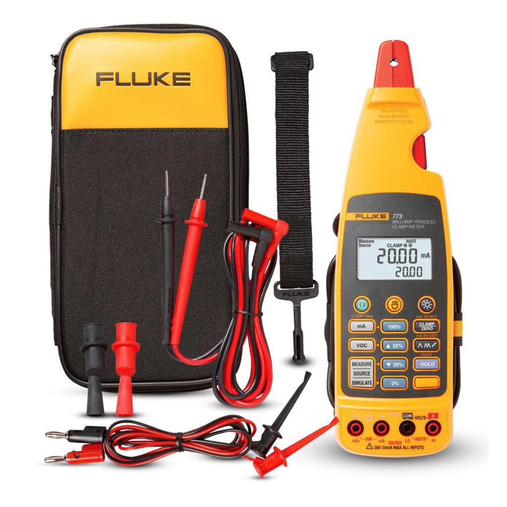FLUKE-773 Milliamp Process Clamp Meter - MIDMAC International LLC
