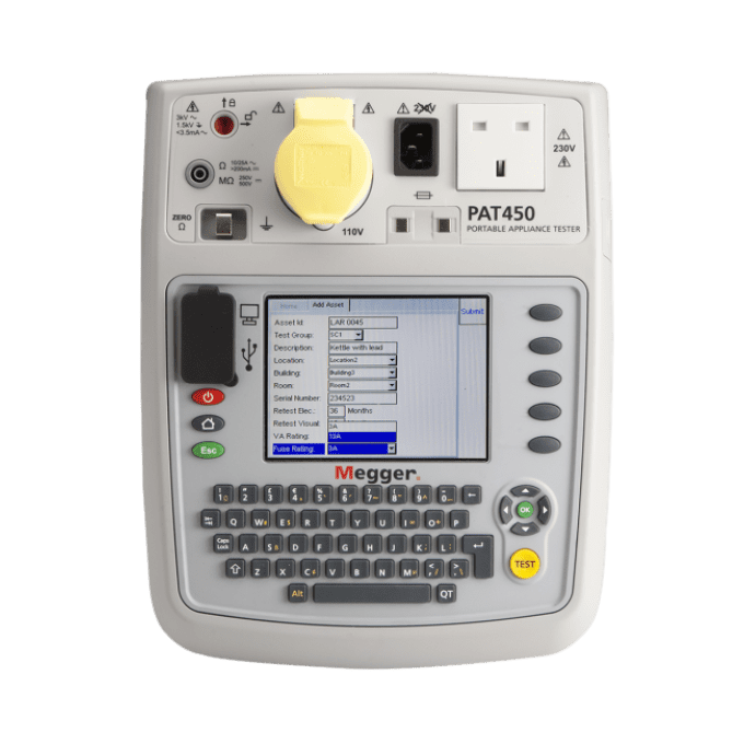PAT450 portable appliance tester